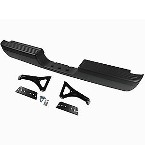 Rear Step Bumper Assembly Compatible with 1994-2001 Dodge Ram 1500,Rear Step Bumper Fit for 1994-2002 Dodge Ram 2500 3500