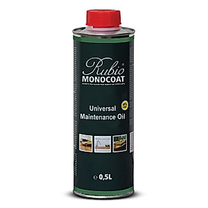 Rubio Monocoat Universal Maintenance Oil, 0.5 Liter, Pure