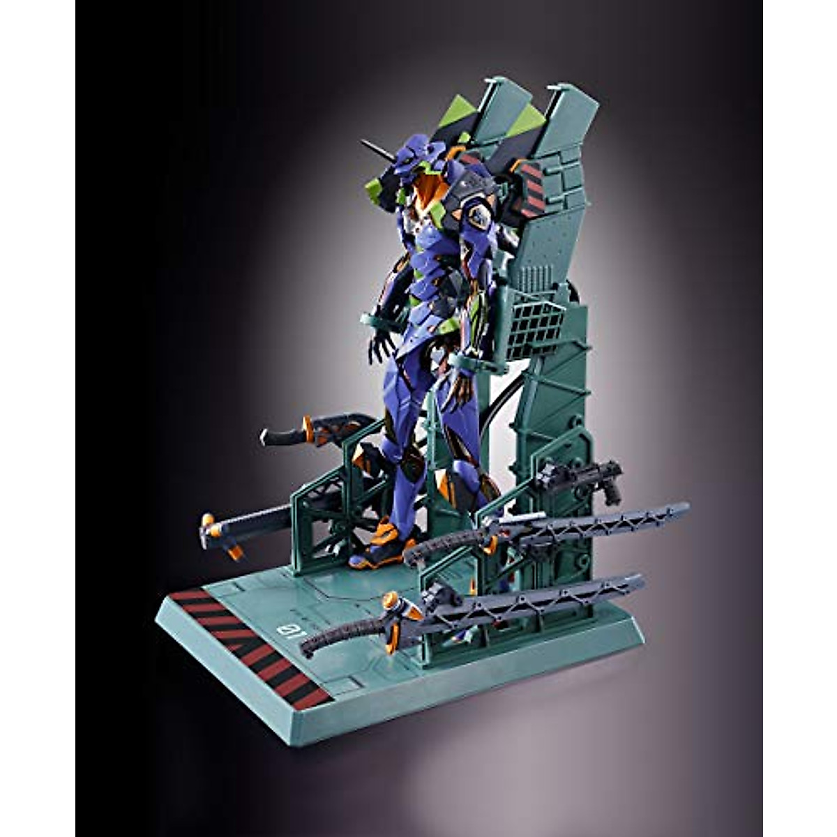 TAMASHII NATIONS Bandai Metal Build Eva-01 Test Type Neon Genesis Evangelion Action Figure