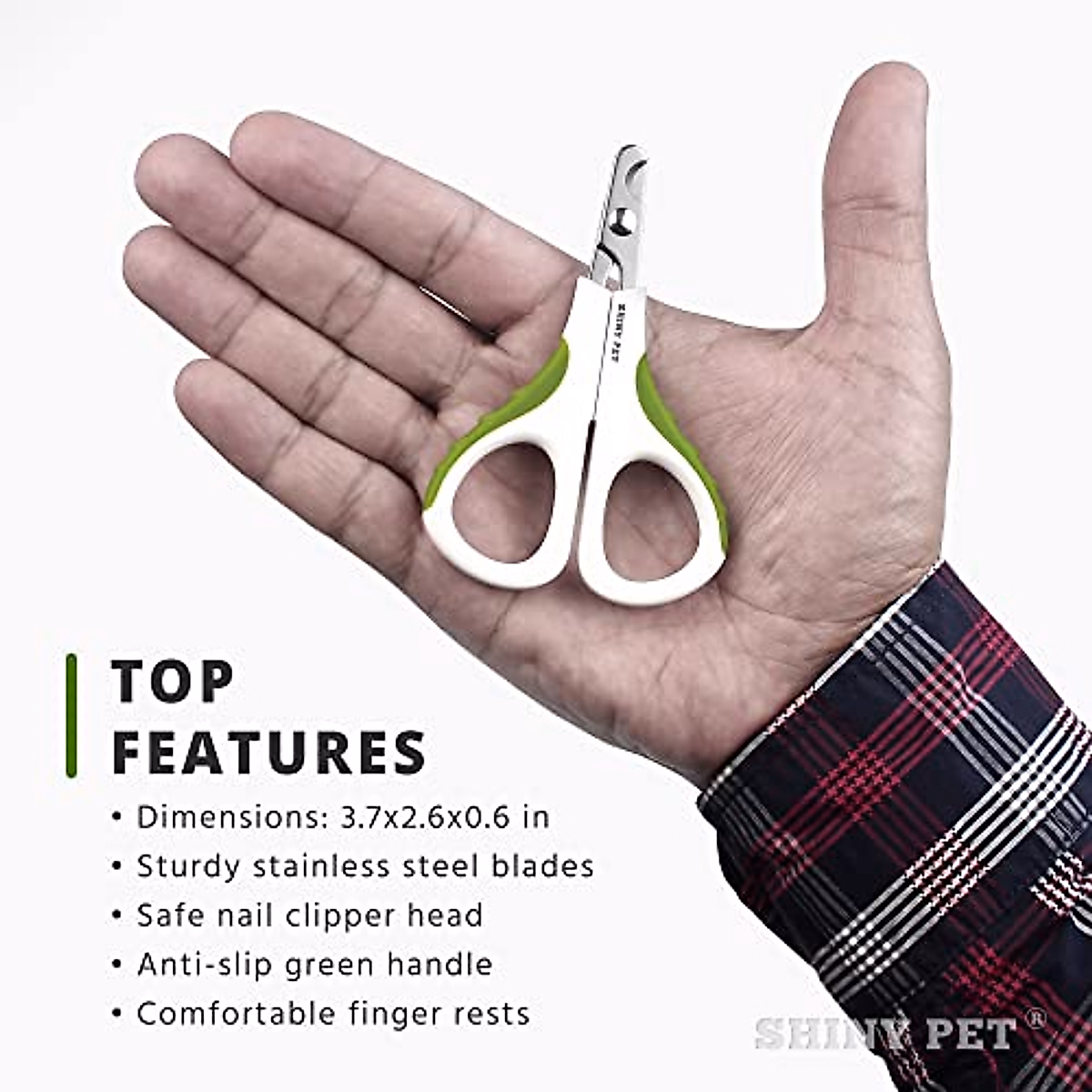 Cat Nail Clippers with Razor Sharp Blades - Best Pet Nail Clippers for Small Animals - Professional Claw Trimmer for Tiny Dog Cat Kitten Bunny Rabbit Bird Guinea Pigs Ferret Hamsters