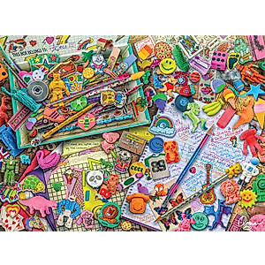 Buffalo Games - Aimee Stewart - My Awesome Collection 1989-1000 Piece Jigsaw Puzzle