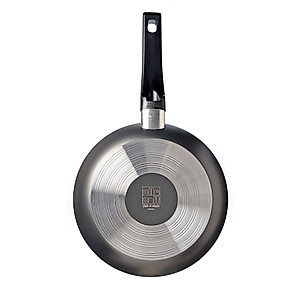 ALLUFLON Tradition Italy Frying Pan, Aluminium, Black, 20 cm