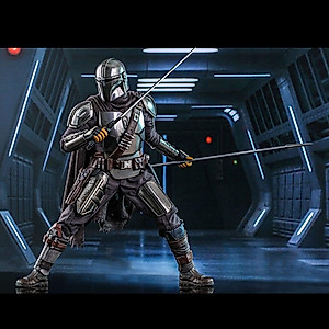 Hot Toys Star Wars The Mandalorian and Grogu Deluxe TMS052 1/6 Scale Figure Set HT908289