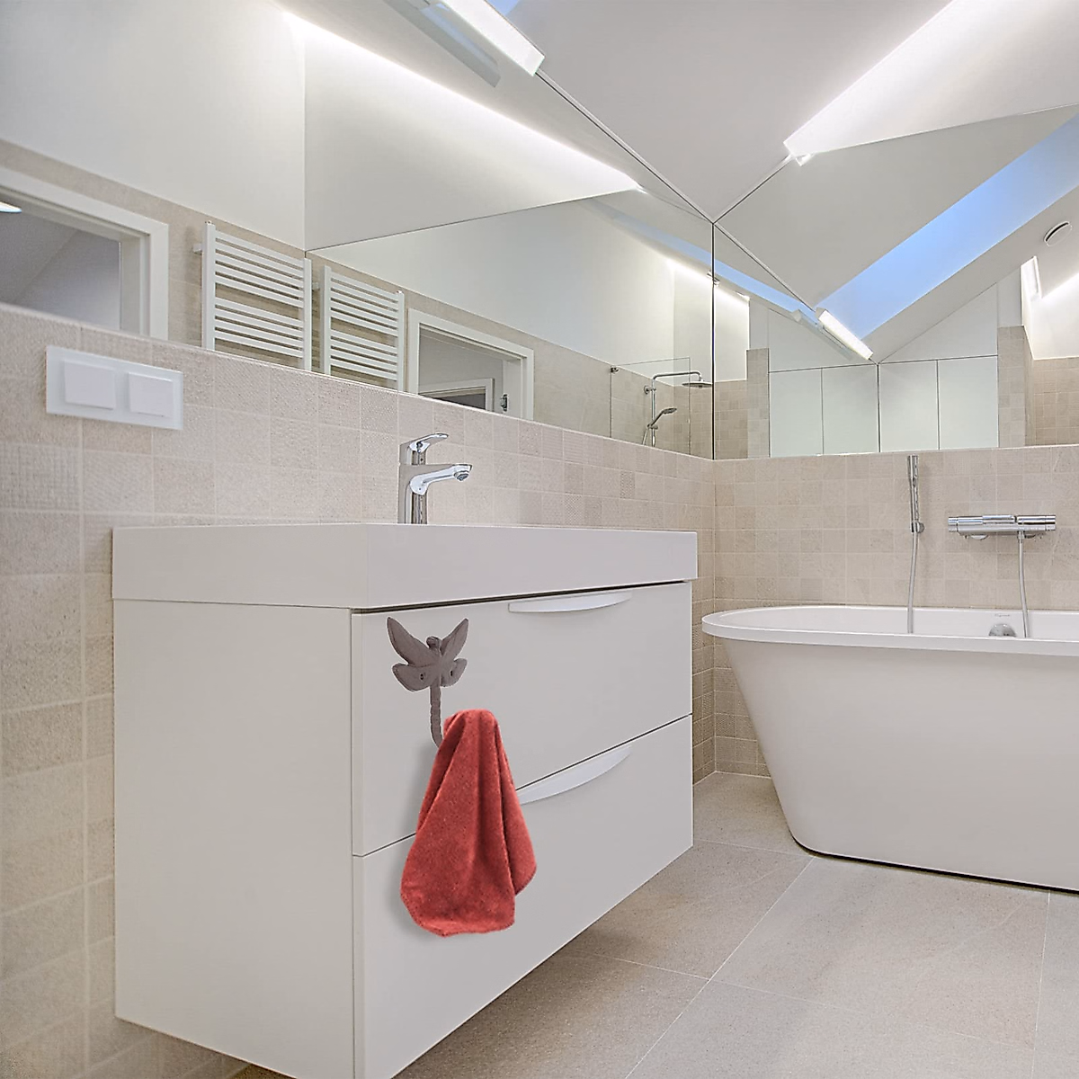 FOMIYES Door Hooks Wall Hook Rack Clothes Hook Wall Mount Hooks Decorative Hooks Hat Hook Wall Decor Towel Storage Hook Hat Hanger Decorative Wall Mounted Hooks Clothes Hanging Hook