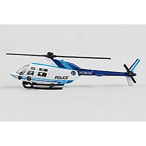 Daron Worldwide Trading Runway24 Police Bell 206 Jet Ranger