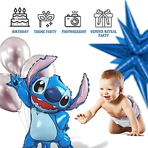 5PCS Cartoon Balloons 18" and 22" Cartoon Birthday Party Decorations for Cartoon Balloons Arch Birthday Party Decorations