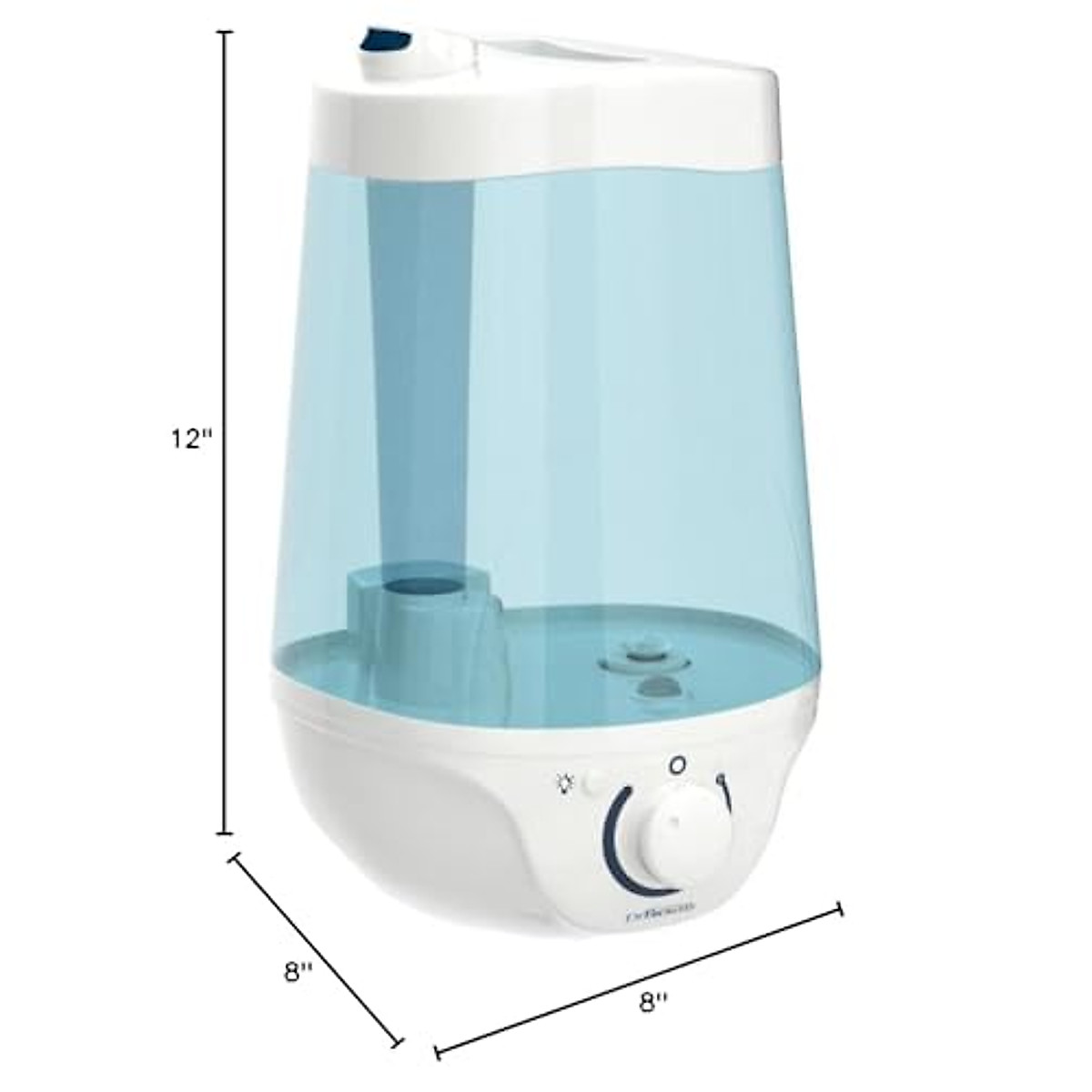 Dr. Brown's Cool Mist Ultrasonic Humidifier for Baby with Diffuser and Night Light