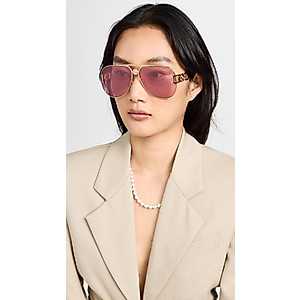 Versace Women's VE2255 Sunglasses, Arcturus, Pink, One Size