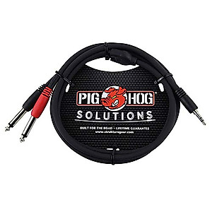 Mackie 1202VLZ4 12-Channel Compact Mixer with G-MIXERBAG-1212 Padded Nylon Mixer/Equipment Bag & PB-S3410 3.5 mm Stereo Breakout Cable, 10 feet Bundle