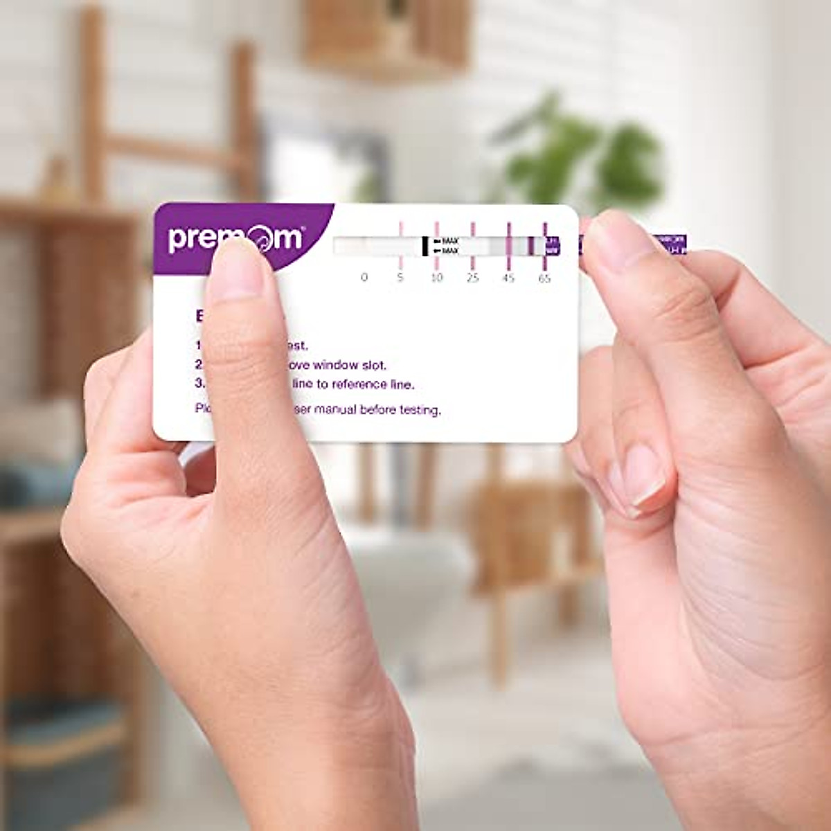 Premom Quantitative Ovulation Test Strips：Ovulation Predictor Kit with Numerical Ovulation Reader, 60 Pack Digital Ovulation Test Kit Packaging May Vary