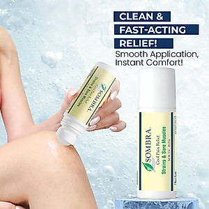 Sombra Cool Pain Relief Gel Roll On 85.05 g / 3 oz