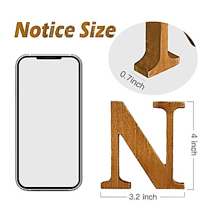 Small Wooden ONE Letters for Rustic 1st Birthday Decorations Wood ONE Sign Table Centerpieces Gender Neutral First Birthday Party Supplies