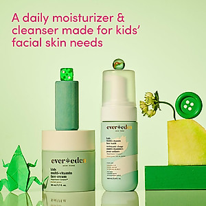 Evereden Kids Face Wash: Melon Juice, 3.4 fl oz. | Gentle Skin Care | Clean and Non-toxic Face Wash | Multi-Vitamin Kids Skin Care
