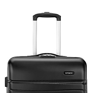 Samsonite Evolve SE Hardside Expandable Luggage, Bass Black, Medium Spinner