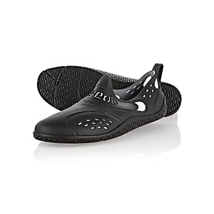 Speedo Women's Watershoes Water Shoes, Black, 6