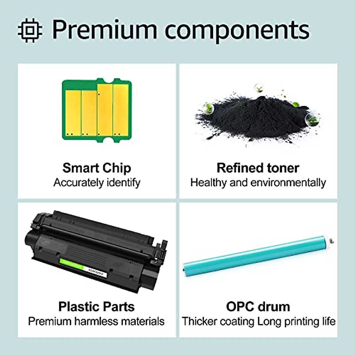 greencycle Compatible Toner Cartridge Replacement for Canon X25 8489A001AA use with ImageCLASS MF3110 3111 3240 Printer 2500 Page Yield per Toner (Black,2 Pack)