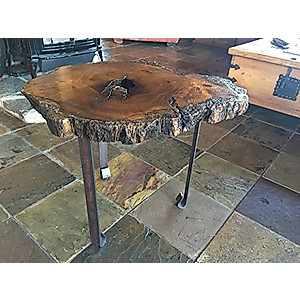 Straight Leg Brackets - 4 Pack (Size Ranges: 4" to 24") (1.5" Wide - 3/16" Thick Metal) Straight Metal Legs, Table Legs, Bench Legs, Industrial Modern, DIY, Hairpin