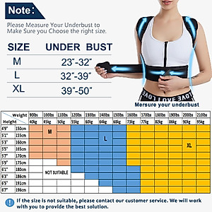 Mercase Posture Corrector for Men and Women, Posture Brace for Back,Shoulders,Hunchback Scoliosis Correction, Adjustable and Comfortable, Large(32-39 inches)