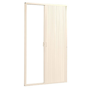 RecPro RV Shower Doors | RV Pleated Folding Shower Doors (Ivory) 36"x 57" 3657 Pleated and Folding Shower Door