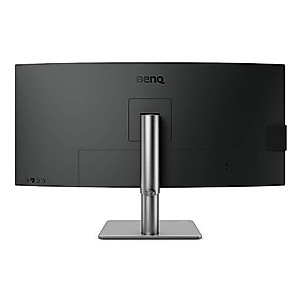 BenQ PD3420Q 34” 2K Ultrawide Monitor for Macs/Designers 21:9 | 3440x1440 WQHD | IPS | AQCOLOR | USB-C | KVM | Hotkey Puck G2 | ICCsync | DualView | (Renewed)