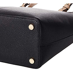 MICHAEL Michael Kors Bedford Medium Top Zip Pocket Tote Black One Size