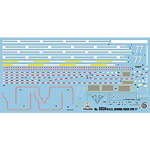 Italeri 5534S 1:720 - USS George H.w.Bush Cvn-77