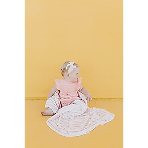 Copper Pearl Large Premium Knit Baby Swaddle Receiving Blanket Lainey