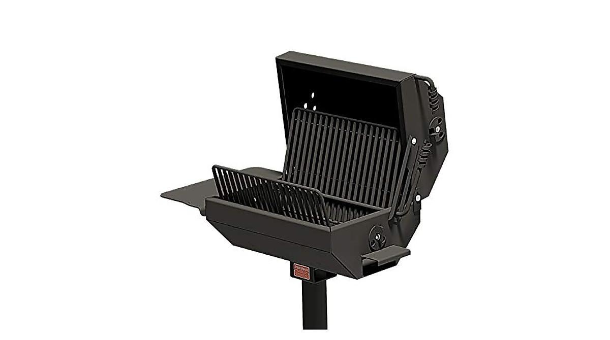 Pilot Rock 19in Steel BBQ Grill - Durable Outdoor Cooking