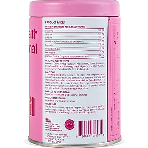 Vitail Skin Health & Seasonal Allergy Dog Chews | Quercetin, Omega-3, Bee Propolis, L-Proline, L-Glycine | Supports Collagen Production, Soothes Itchy Skin & Promotes Skin Health | 90 Soft Chews