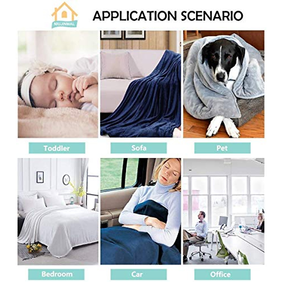 Sun and Moon Mystery Blanket,Plush and Warm Home Soft Cozy Light Weight Fuzzy Throw Blankets for Couch Bed Sofa,Sun Moon and Stars Space Night Sky A Magical FAI,50"x60"