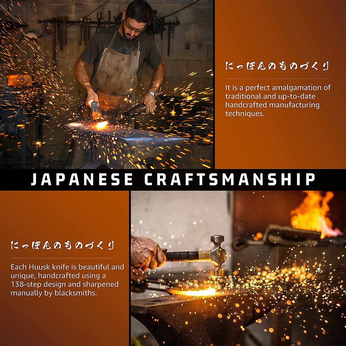 Upgraded Serbian Chef Knife Bundle with Cool Cooking Knives with Leather Sheath and Gift Box