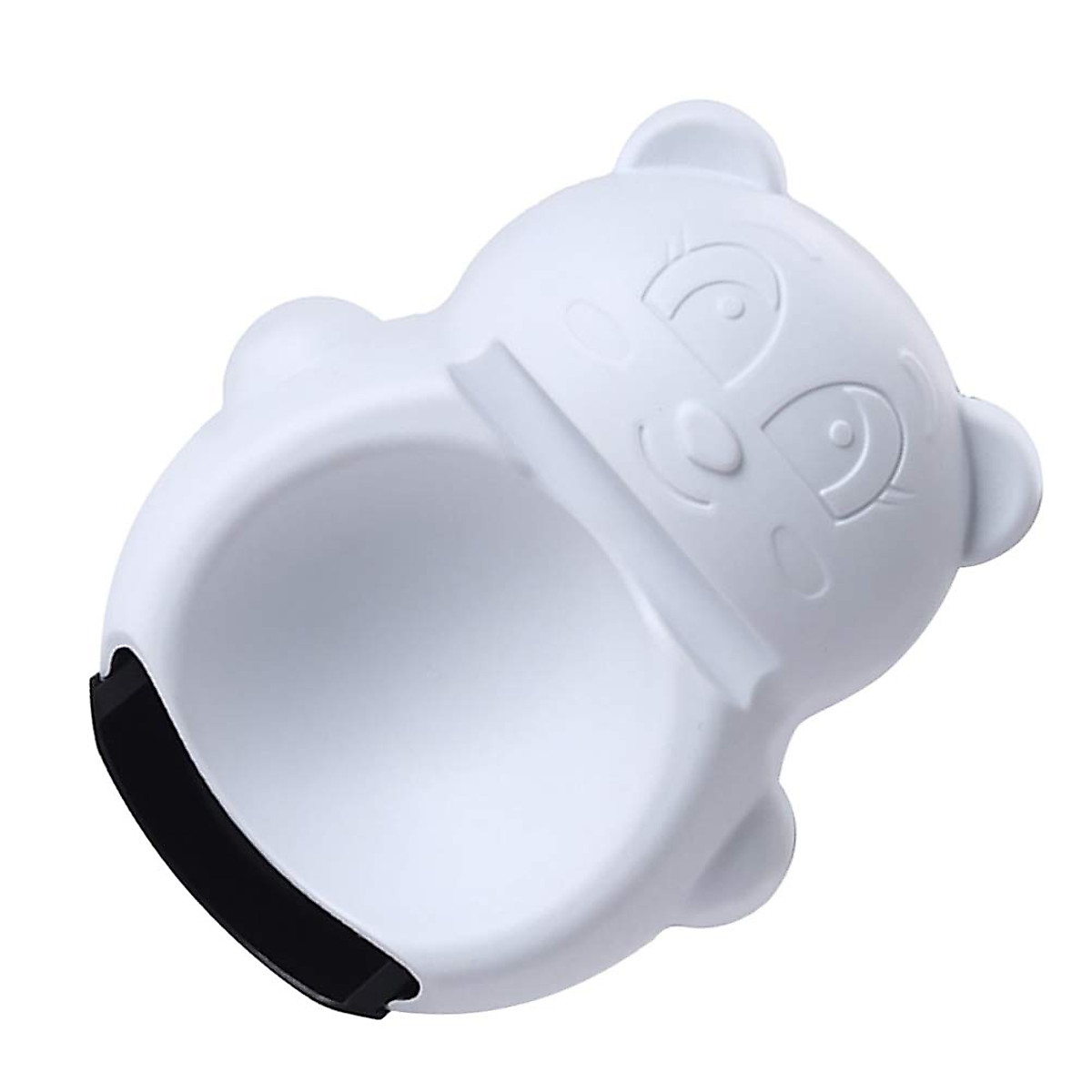 DOITOOL 1pc Fruit Plate Bowl Tv Lazy Fruit Bowl Cartoon Snack Holder Sushi Plate Cookies Chip Platter Decorative Candy Bowls Fun Shaped Dish Phone Stand Tray Fruit Tray Food White