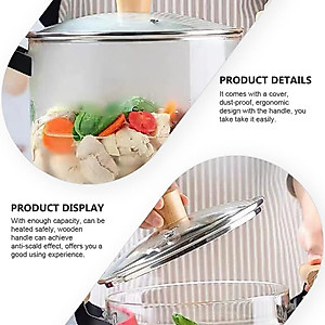 Cooking Pot Cooking Pot Pot Glass Pot Noodle Pot Transparent Glass Pot Heat-resistant Soup Pot Porridge Pan Home Cooking Pot 2.5L Cooking Pot Cooking Pot Glass Pot Pot Glass Saucepan