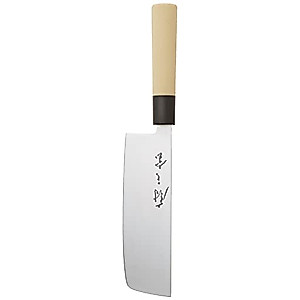 Mercer Culinary Asian Collection Nakiri Vegetable Knife with NSF Handle, 7-Inch