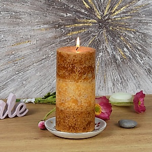 6 Inch Tritone Scented Pillar Candle