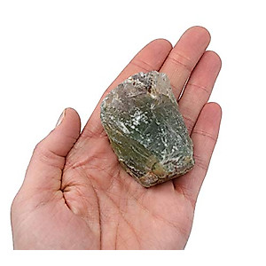 Raw Fluorite, Mineral Specimen - Hand Sample - Approx. 3" - Geologist Selected & Hand Processed - Great for Science Classrooms - Eisco Labs