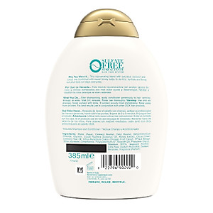 OGX Quenching + Coconut Curls Curl-Defining Conditioner, Nourishing Curly Hair Conditioner with Coconut /Citrus Oil & Honey, Paraben-Free with Sulfate-Free Surfactants, 13oz