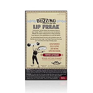 Doctor Lip Bang's BUZZING Lip Balm | Lip Freak| 100% All Natural | Cruelty Free | Tinted | Bleeding Heart