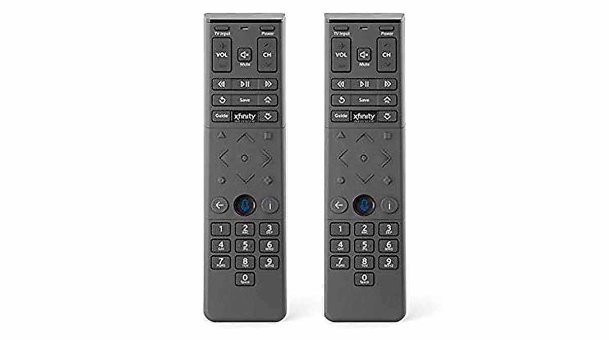 (2 Pack) Renewed Xfinity XR15 Voice Remote for X1/Xi6