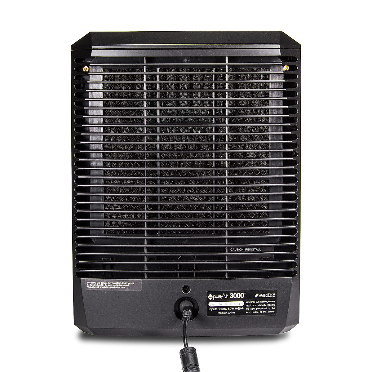 Greentech Environmental pureAir 3000 - Portable Air Purifier and Air Cleaner, Air Purifiers for Home, Office, and Bedroom, For Spaces Up to 3000 Square Feet, Neutralizes Tough Odors, Easy Set Up