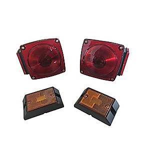 MAXXHAUL 70094 12V Trailer Light Kit (for Trailers Under 80")