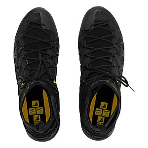 Salewa Wildfire Edge Mid GTX Approach Shoe - Men's Black/Black 9.5