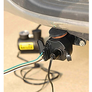 Hopkins 47675 Endurance Flex-Coil 7 RV to 6 Pole Round Adapter