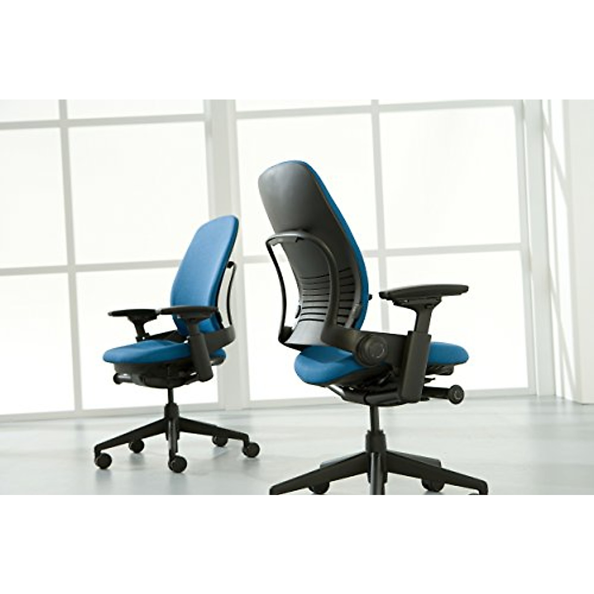 Steelcase Office Chair, Blue - 5" Cylinder