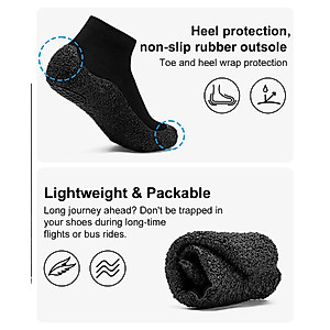 ALEADER Wide Minimalist Barefoot Shoes for Men Women Fitness Cross-Trainer Workout Shoes Wide Toe Box Gym Shoes Black Size 8