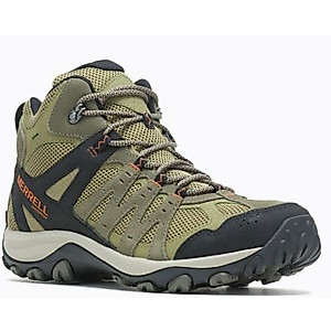 Merrell J135469 Mens Hiking Boots Accentor 3 Mid WP Waterproof Olive/Herb US Size 9