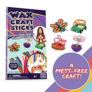 PURPLE LADYBUG Wax Sticks for Kids in Bulk: 15 Colors, 2 Lengths - 6 Inch Standard & 12 Inch Super Long, 150 of Each - Fun Car Ride & Airplane Activities for Kids Ages 4-8, Travel Toys for Kids