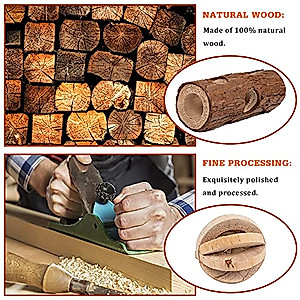 Sofier Hamster Toys Hamster Accessories for Cage Natural Guinea Pig Toys and Chews for Teeth Rat Toys Chinchilla Toys Wood Hamster Hideout Hamster Bridge Apple Wood Sticks