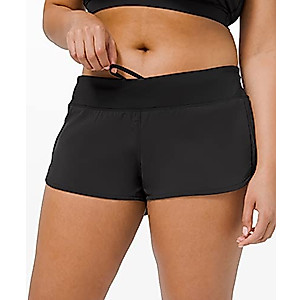 Lululemon Run Speed Up Short (Black, 6)