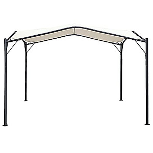 Scelto 12'x12' Outdoor Patio Gazebo Canopy Tent with Stable Iron Frame for Deck Garden Backyard, Beige